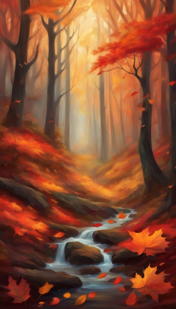 50+ Fall Foliage Backgrounds, Phone Wallpapers, Patterns, Illustrations ...