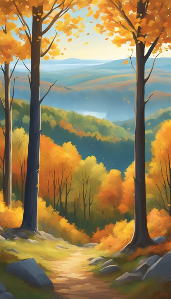 50+ Fall Foliage Backgrounds, Phone Wallpapers, Patterns, Illustrations ...