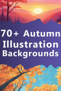 70+ Autumn Illustration Backgrounds (Free Download) - Trails and Freedom
