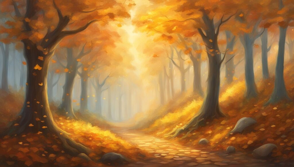 70+ Autumn Illustration Backgrounds (Free Download) - Trails and Freedom