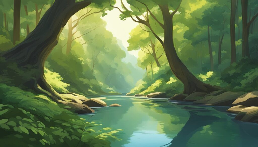 70+ Forest Illustration Backgrounds (Free Download) - Trails and Freedom