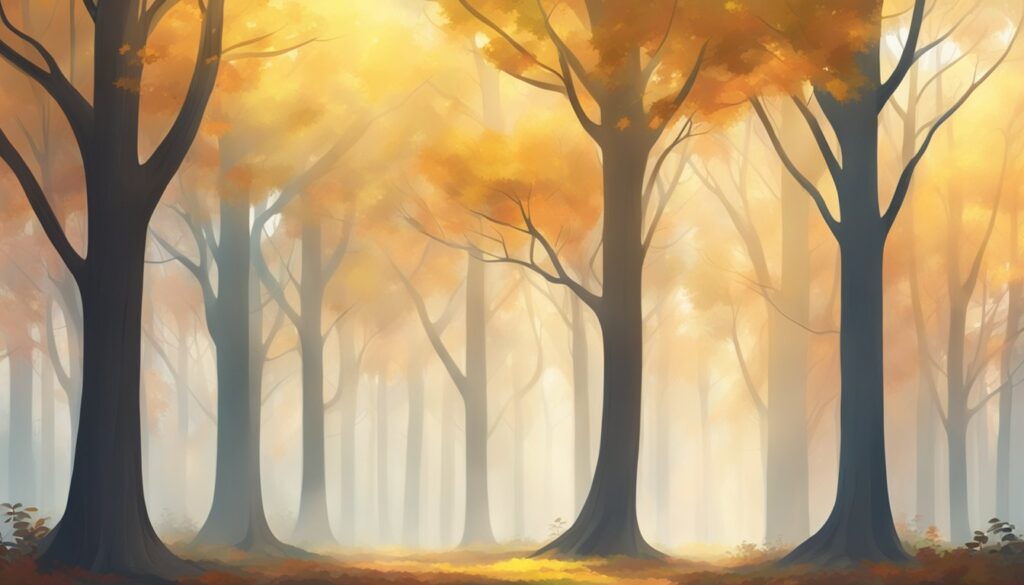 60+ Misty Forest Illustration Backgrounds (Free Download) - Trails and ...