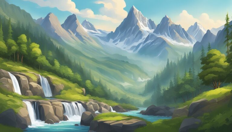 60+ Mountain Illustration Backgrounds (Free Download) - Trails and Freedom