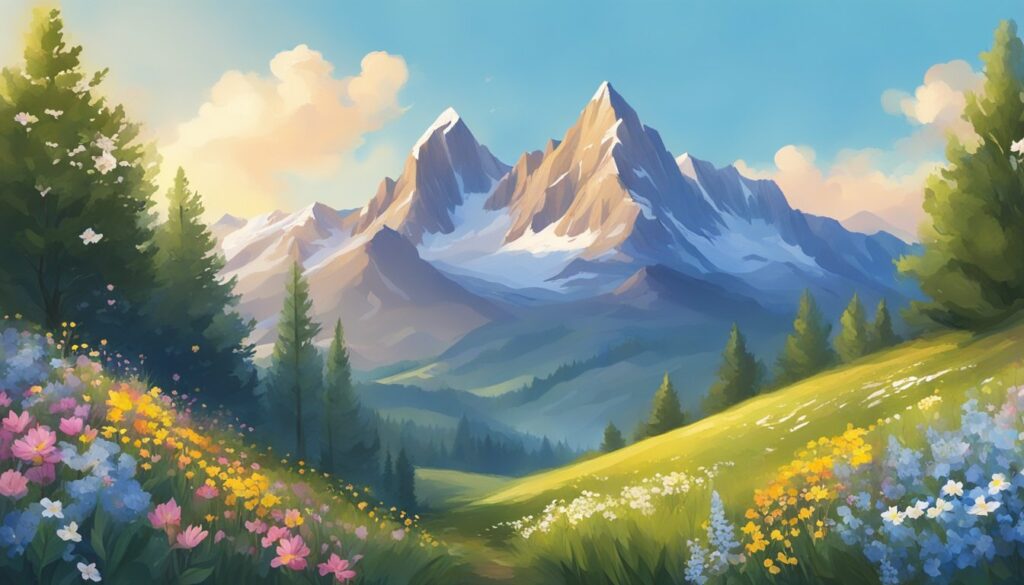 60+ Mountain Illustration Backgrounds (Free Download) - Trails and Freedom