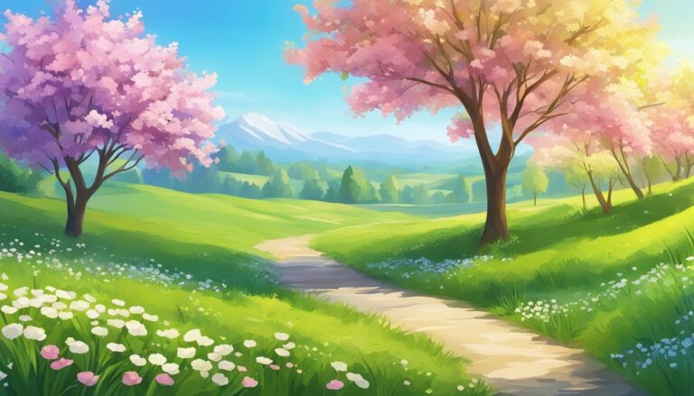 70+ Spring Season Illustration Backgrounds (Free Download) - Trails and ...