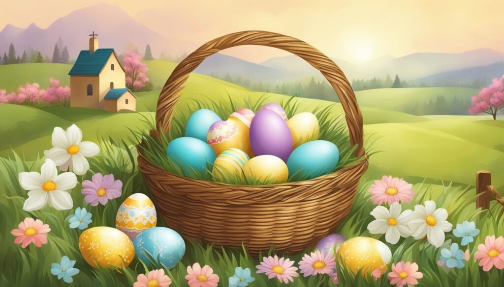 60+ Easter Illustration Backgrounds (Free Download) - Trails and Freedom