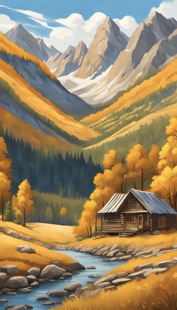 70+ Vintage Mountain Illustration Backgrounds (Free Download) - Trails ...