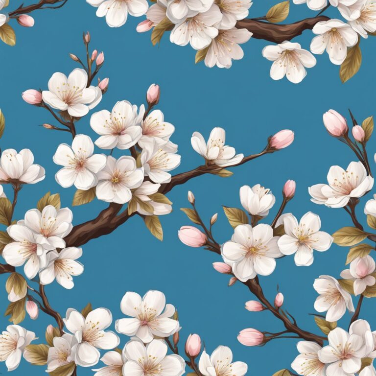 70+ Cherry Blossom Pattern Background Illustrations (Free Download ...