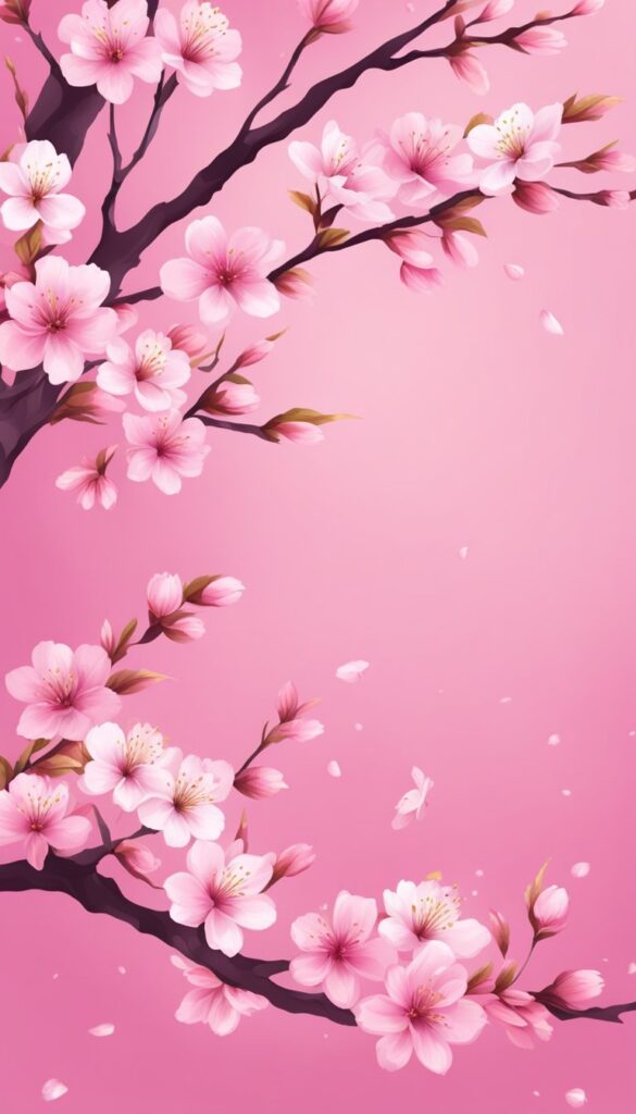 70+ Cherry Blossom Pattern Background Illustrations (Free Download ...