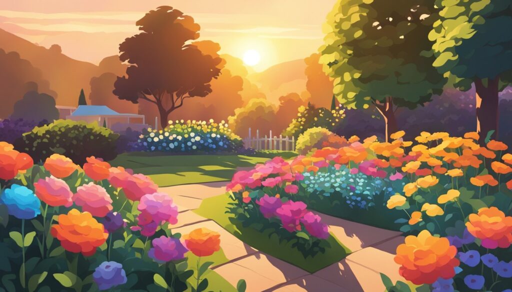 50+ Flower Garden Aesthetic Backgrounds, Ideas, Illustrations (Free ...