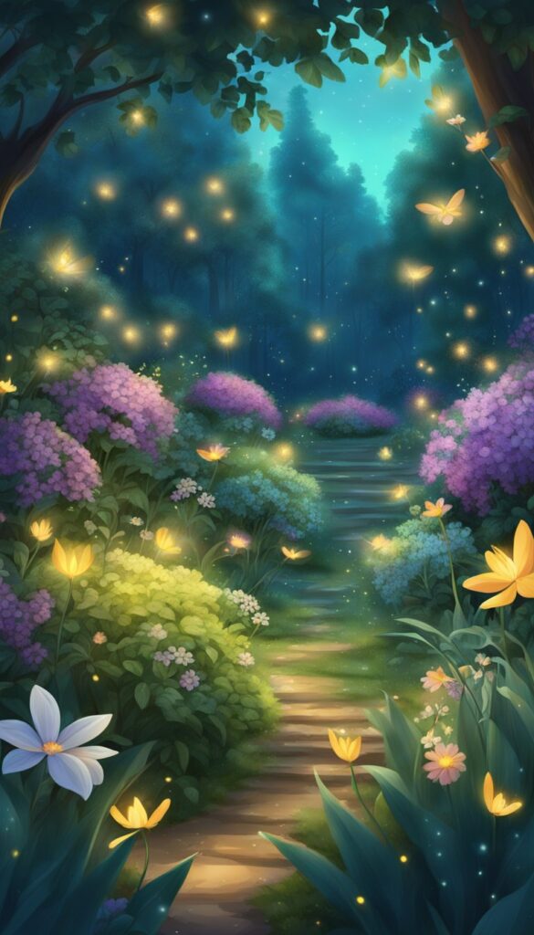 80+ Secret Garden Ideas, Illustrations, Backgrounds (Free Download ...