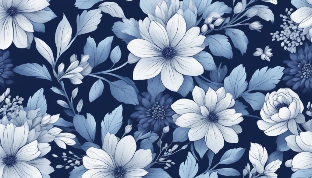 60+ Blue Flowers Illustration Backgrounds (Free Download) - Trails and ...