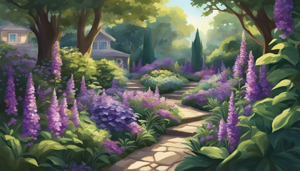 80+ Secret Garden Ideas, Illustrations, Backgrounds (Free Download ...