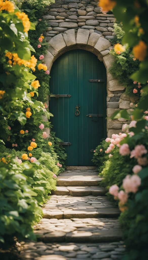 80+ Secret Garden Ideas, Illustrations, Backgrounds (Free Download ...