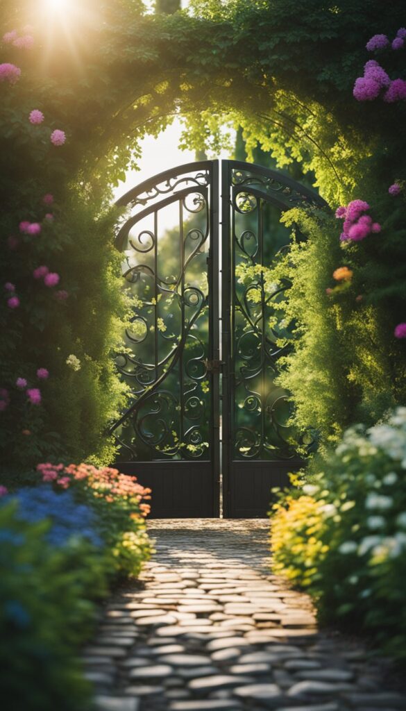 80+ Secret Garden Ideas, Illustrations, Backgrounds (Free Download ...