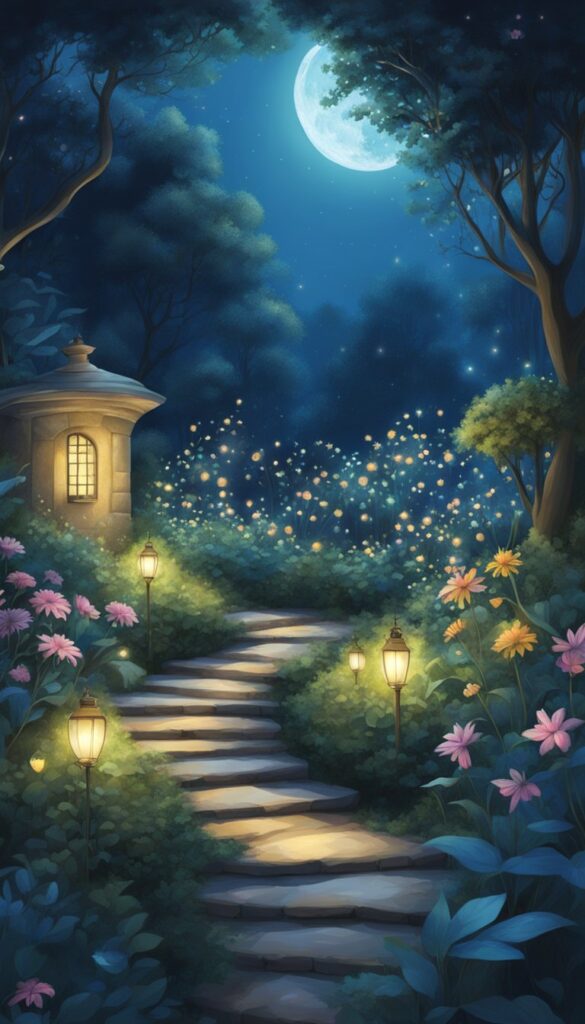 80+ Secret Garden Ideas, Illustrations, Backgrounds (Free Download ...