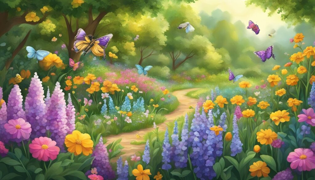 50+ Flower Garden Aesthetic Backgrounds, Ideas, Illustrations (Free ...