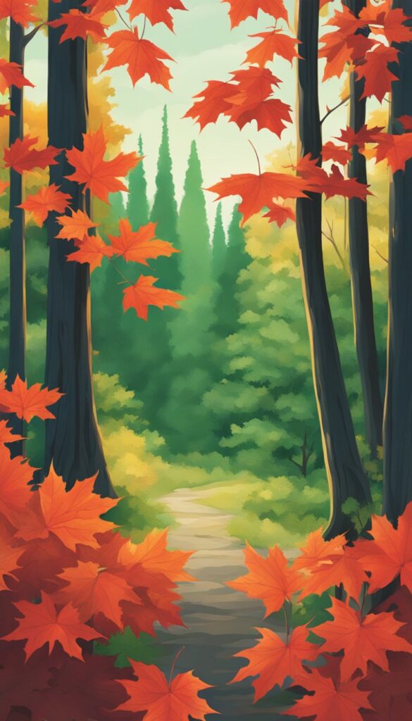 100+ Maple Leaf and Tree Backgrounds, Illustrations, Patterns (Free, High-Res) - Trails and Freedom