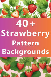 40+ Strawberry Pattern Background Illustrations (Free, High-Res ...