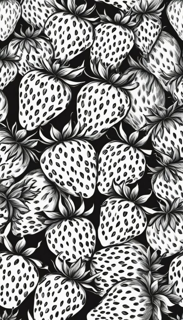 40+ Strawberry Pattern Background Illustrations (Free, High-Res ...