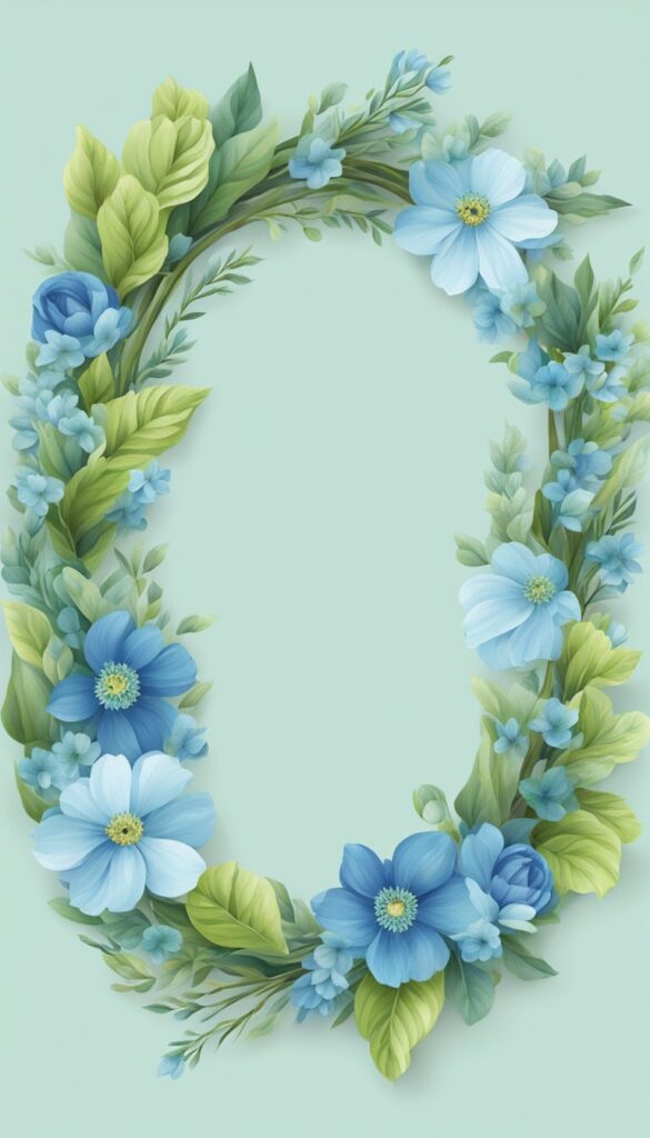 70+ Spring Wreath Illustration Ideas (Free, High-Res) - Trails and Freedom