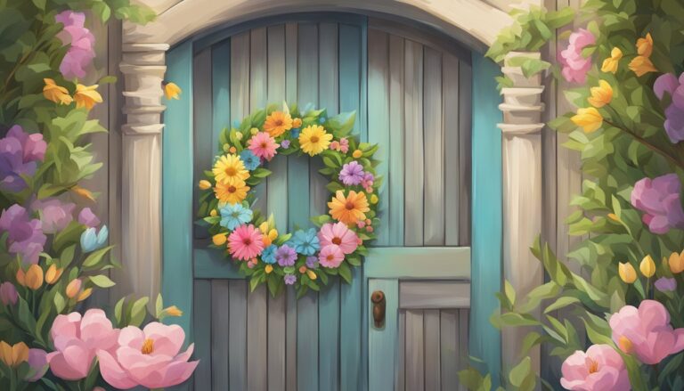 70+ Spring Wreath Illustration Ideas (Free, High-Res) - Trails and Freedom