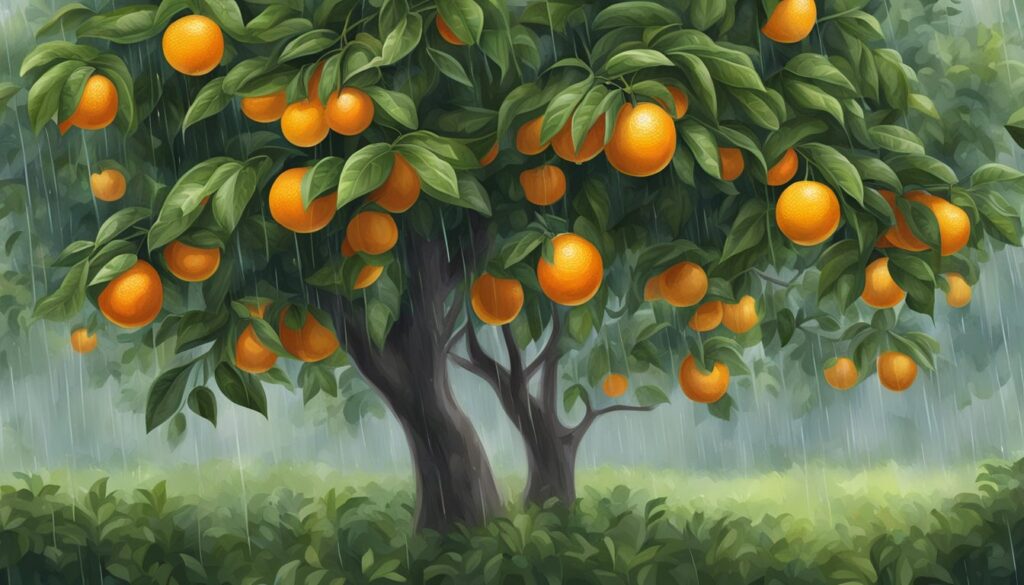 50+ Orange Fruit Tree Garden Illustration Backgrounds (Free, High-Res ...