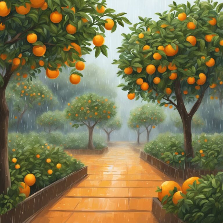 50+ Orange Fruit Tree Garden Illustration Backgrounds (Free, High-Res ...