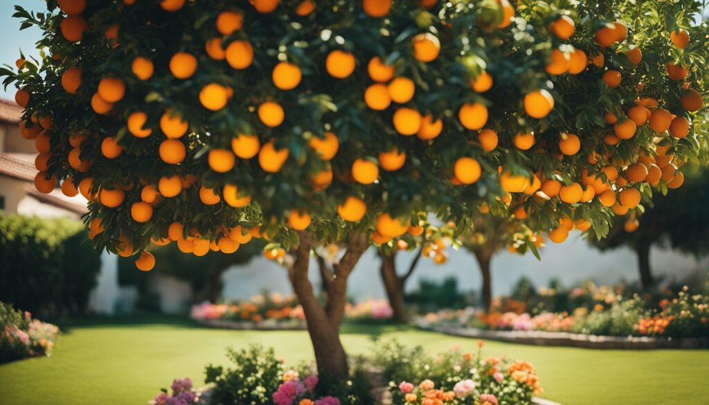 50+ Orange Tree Garden Ideas, Backgrounds, Inspiration (Free, High-Res) - Trails and Freedom
