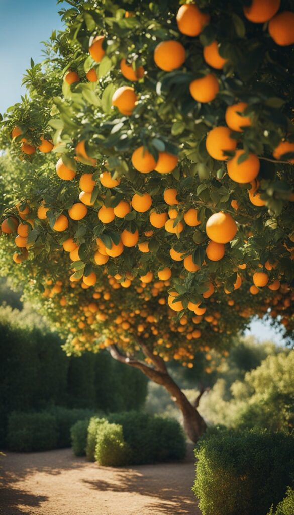 50+ Orange Tree Garden Ideas, Backgrounds, Inspiration (Free, High-Res ...