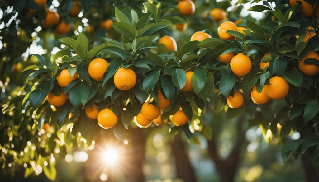50+ Orange Tree Garden Ideas, Backgrounds, Inspiration (Free, High-Res ...