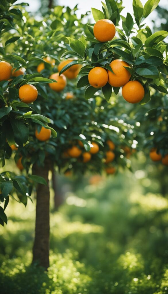 50+ Orange Tree Garden Ideas, Backgrounds, Inspiration (Free, High-Res ...