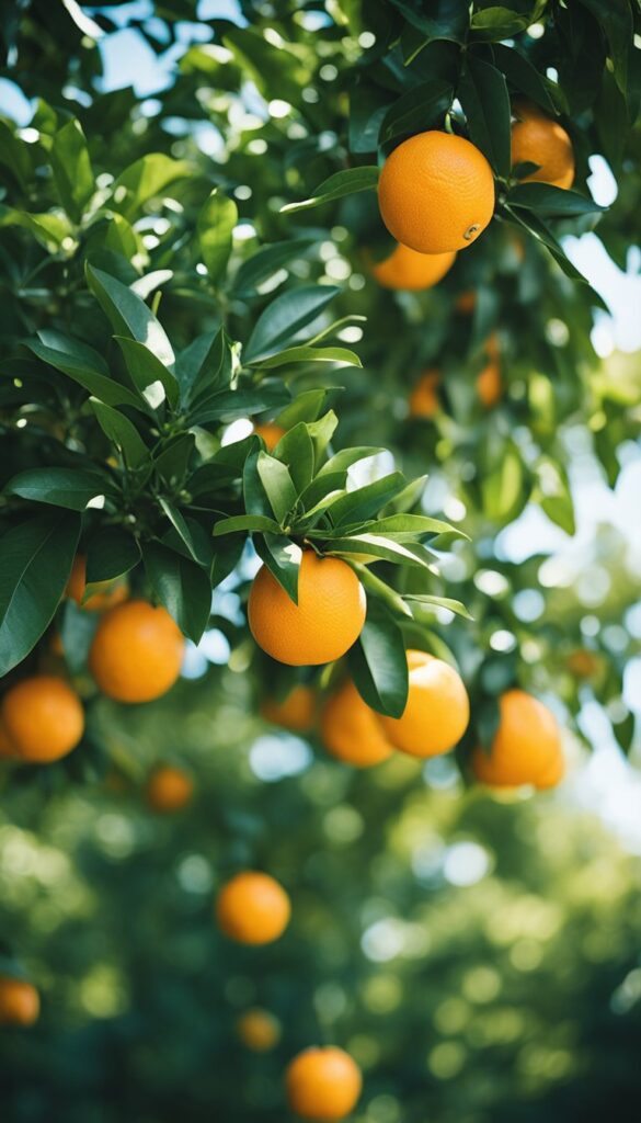 50+ Orange Tree Garden Ideas, Backgrounds, Inspiration (Free, High-Res ...