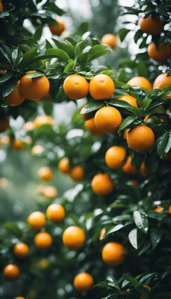 50+ Orange Tree Garden Ideas, Backgrounds, Inspiration (Free, High-Res ...