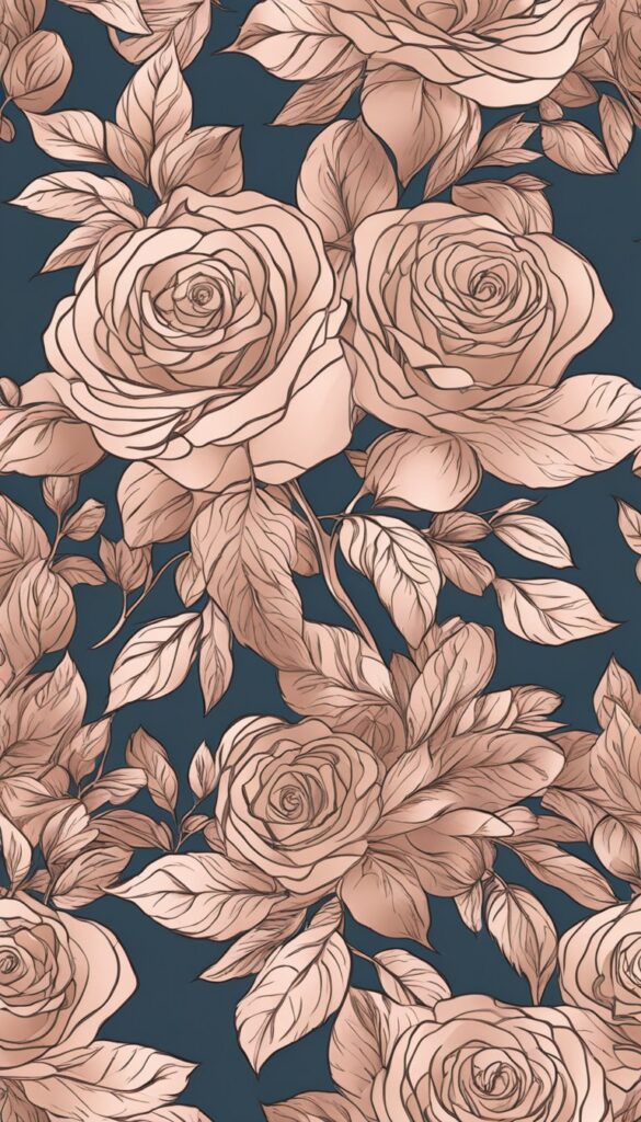70+ Rose Gold Aesthetic Backgrounds, Wallpapers, Textures, Patterns ...