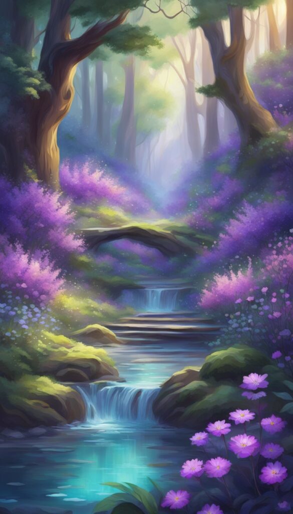 50+ Cute Spring Fantasy Phone Wallpapers (Free, High-Res) - Trails and ...