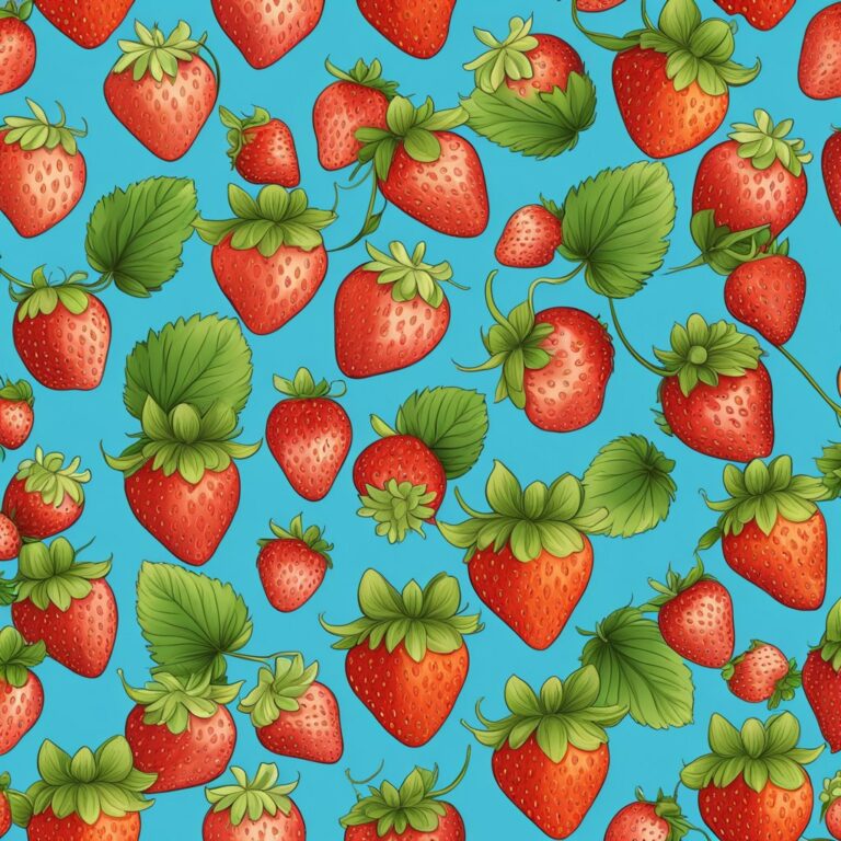 40+ Strawberry Pattern Background Illustrations (Free, High-Res ...