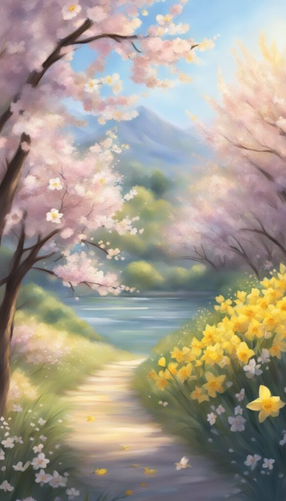 120+ Cute Spring Phone Aesthetic Wallpapers (Free, High-Res) - Trails ...