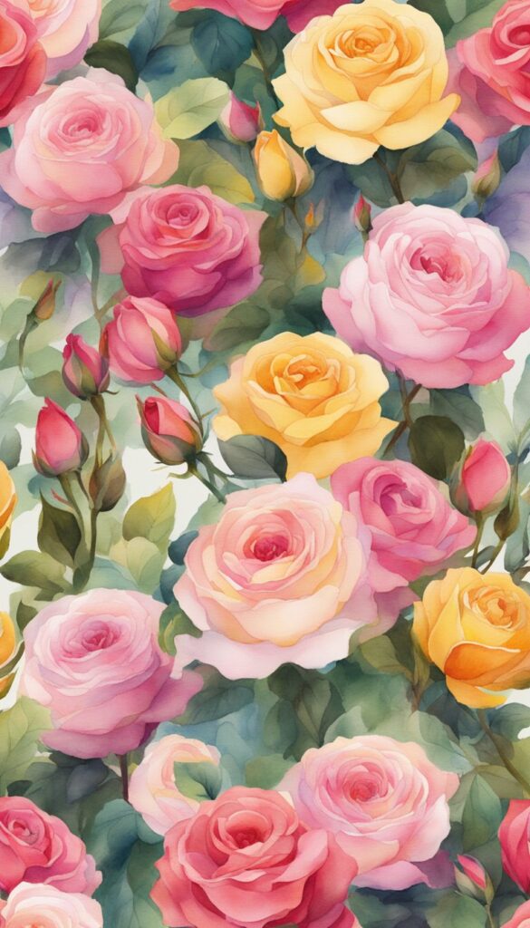 80+ Roses Aesthetic Backgrounds, Wallpapers, Illustrations, Patterns ...