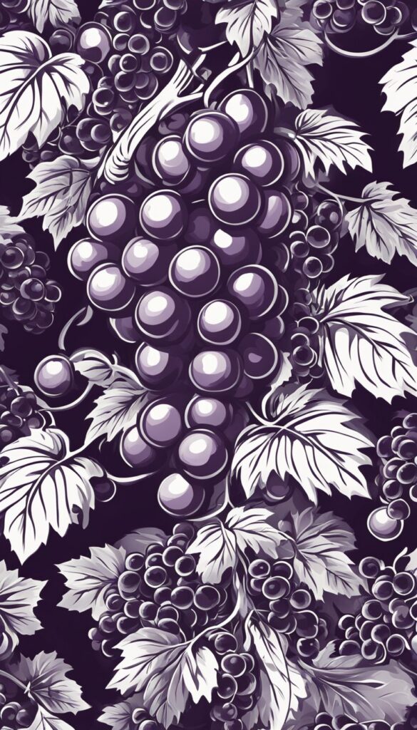 50+ Grape Vine Pattern Background Illustrations (Free, High-Res ...