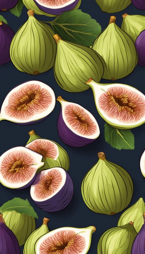 40+ Fig Pattern Background Illustrations (Free, High-Res) - Trails and ...