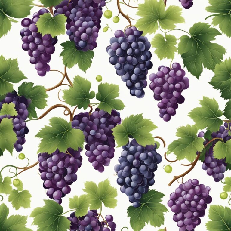 50+ Grape Vine Pattern Background Illustrations (Free, High-Res ...