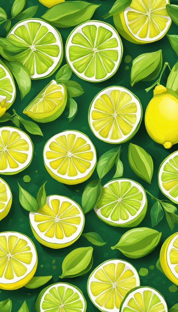 40+ Lemon Pattern Background Illustrations (Free Download) - Trails and ...