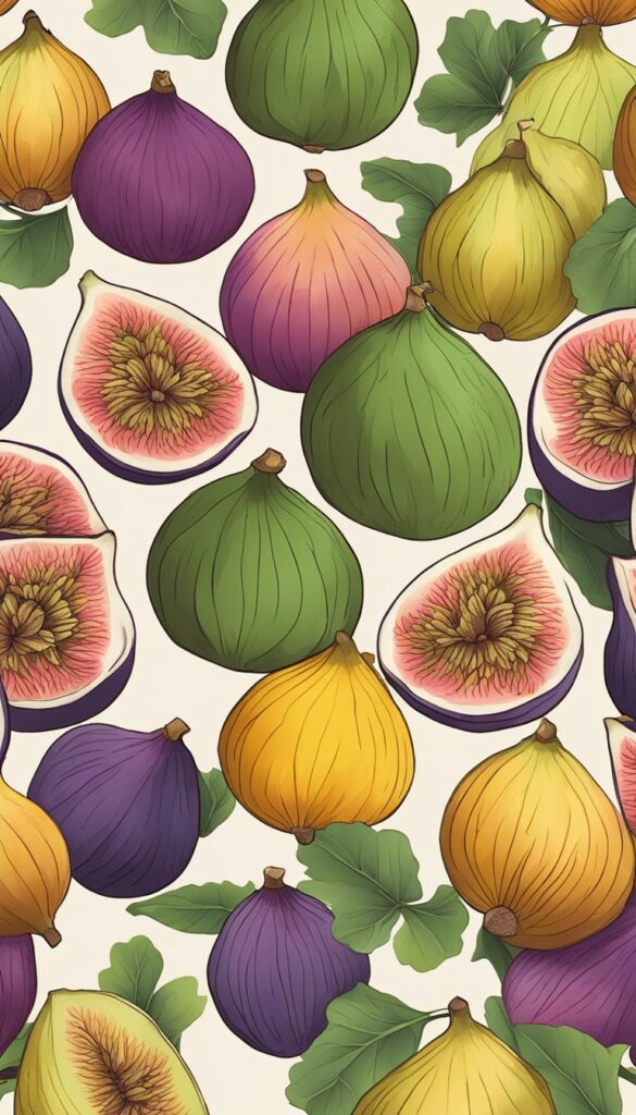 40+ Fig Pattern Background Illustrations (Free, High-Res) - Trails and ...