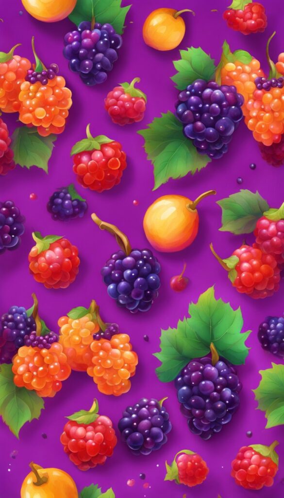 50+ Berry Fruit Patterns, Backgrounds, Wallpapers, Illustrations (Free ...