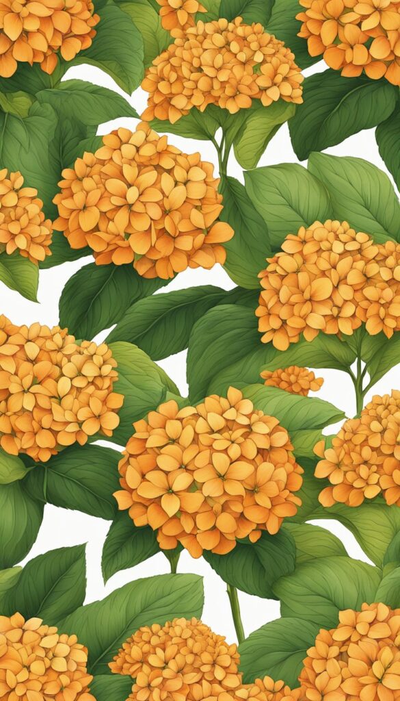 50+ Hydrangea Flower Pattern Background Illustrations (Free Download ...