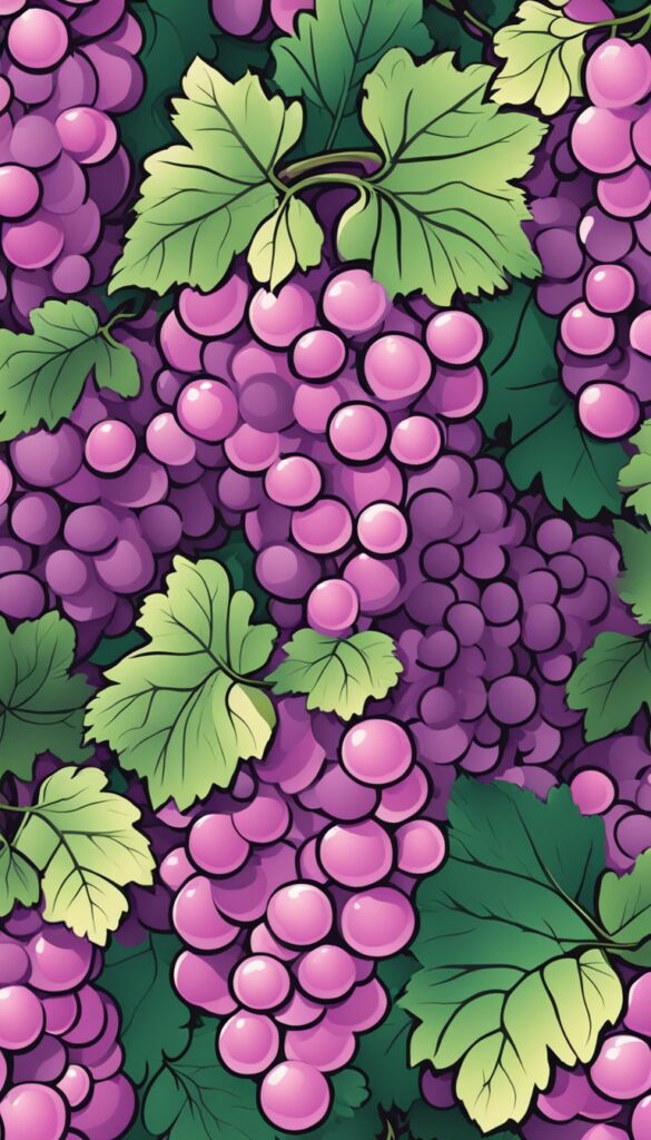 50+ Grape Vine Pattern Background Illustrations (Free, High-Res ...