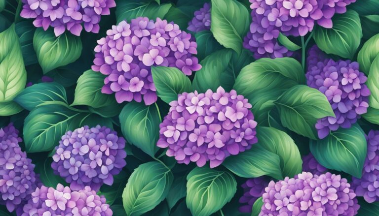 50+ Hydrangea Flower Pattern Background Illustrations (Free Download ...
