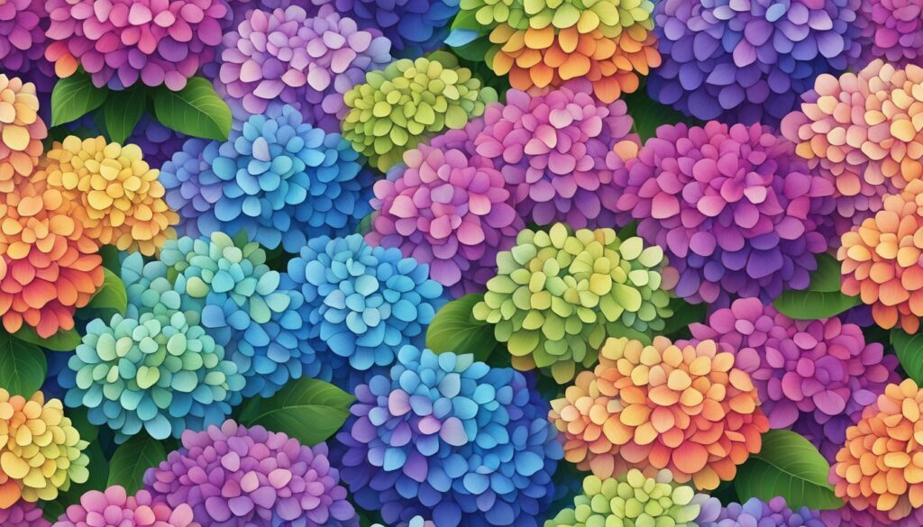 50+ Hydrangea Flower Pattern Background Illustrations (Free Download ...