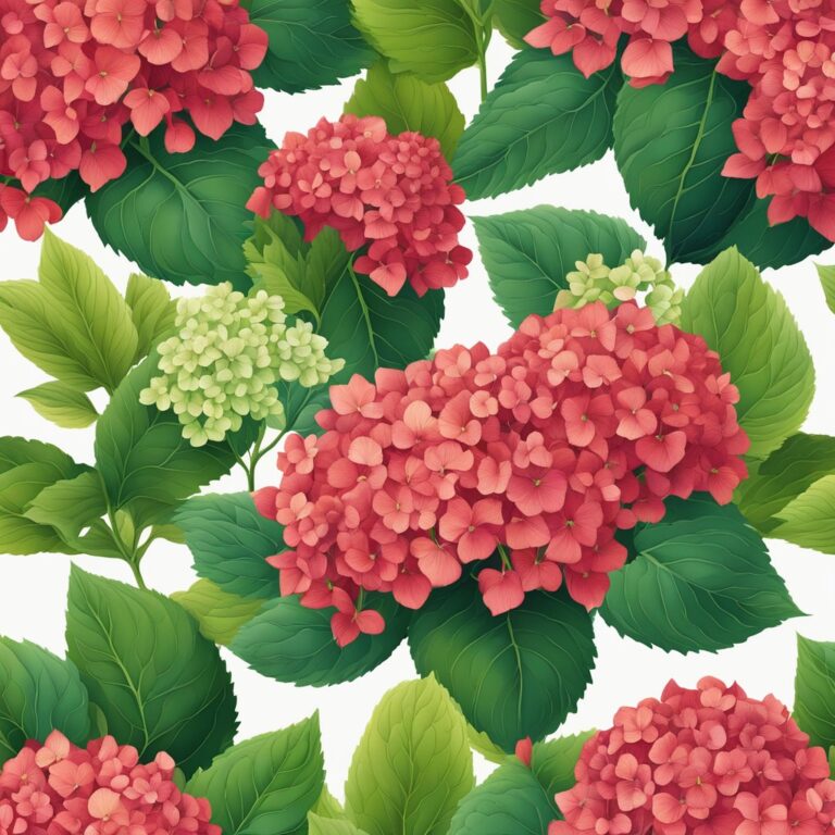 50+ Hydrangea Flower Pattern Background Illustrations (Free Download) - Trails and Freedom